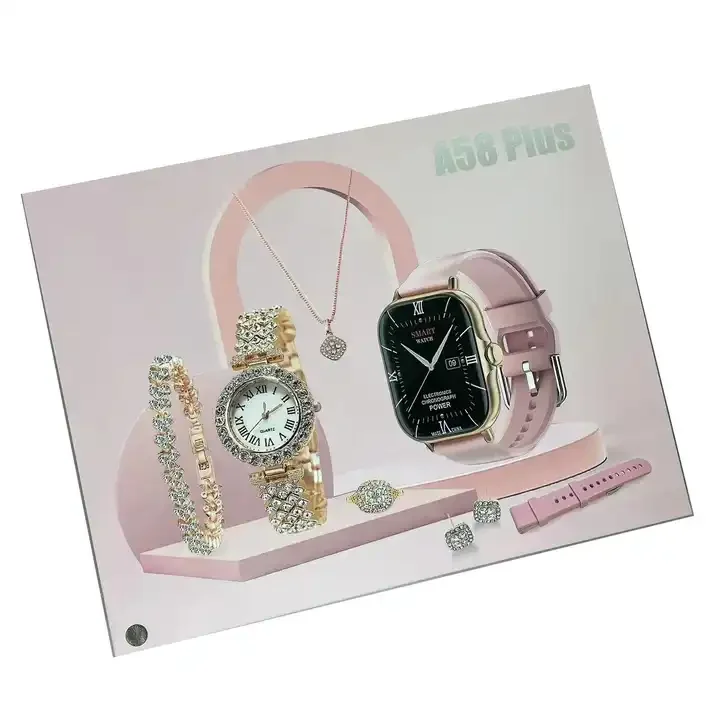 A58 Plus Smart Watch Bracelet With Touch Control And Bluetooth Fitness ...