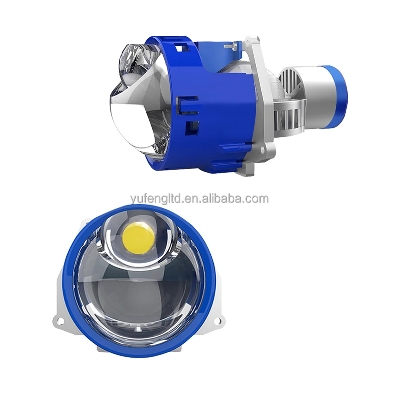 130w Laser Yellow Light Spotlight Projector Led Headlights Fog Lights ...