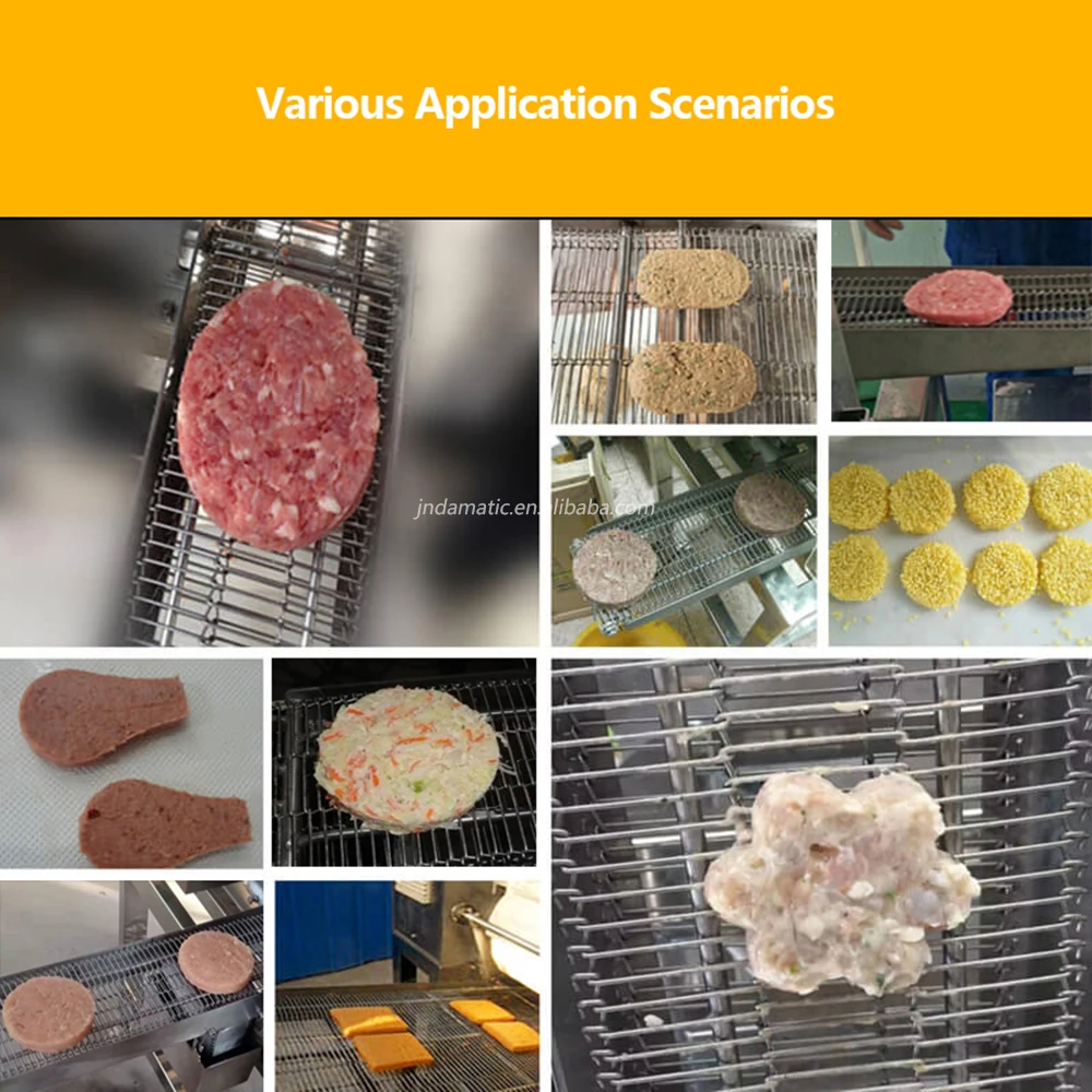 High Productivity Burger Patty Forming Machine - DAMATIC