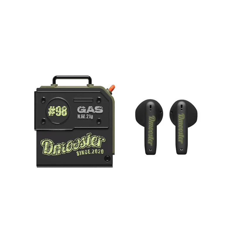 Dmooster D37 Blue-tooth Wireless Earphone Oil Drum Gamer Earphones ...