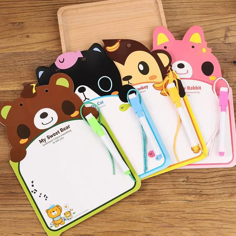 Kids Diy Paper Drawing Painting Board Wipe-clean Board For Kids ...
