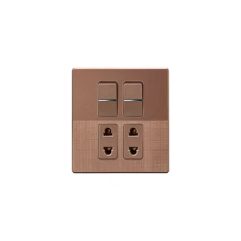 South Asia Standard Wall Switch Socket Pakistan 2023 Design 2gang Smart ...
