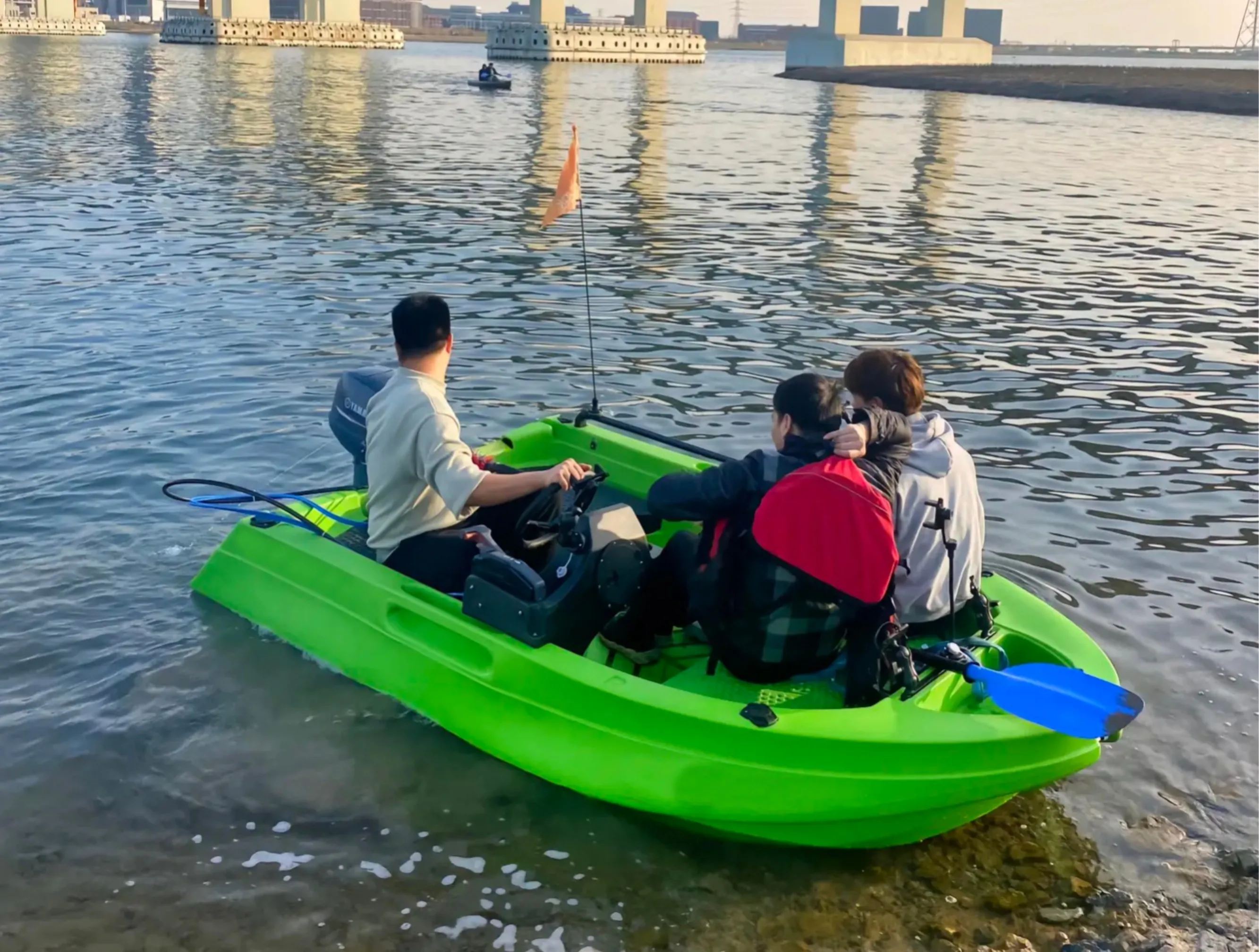 15HP Engine New Arrival - 3M Rotomolded Plastic Skiff