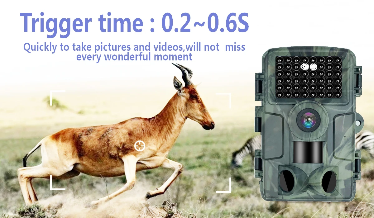 60MP 4K Wifi Trail Camera - Ultimate Wildlife Surveillance