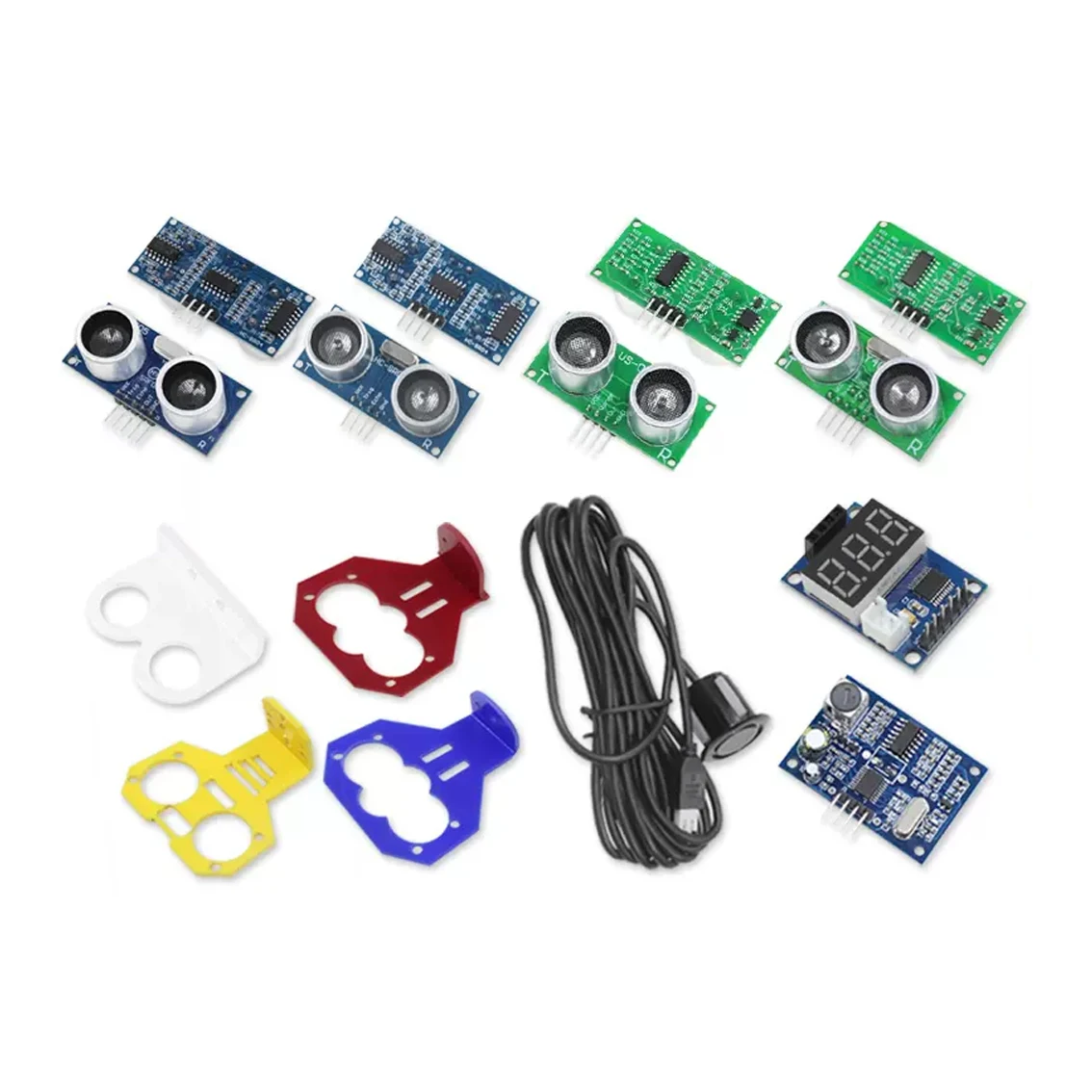 Original Hc-sr04 Ultrasonic Module Us-100/us-015/hysrf05 Ultrasonic ...