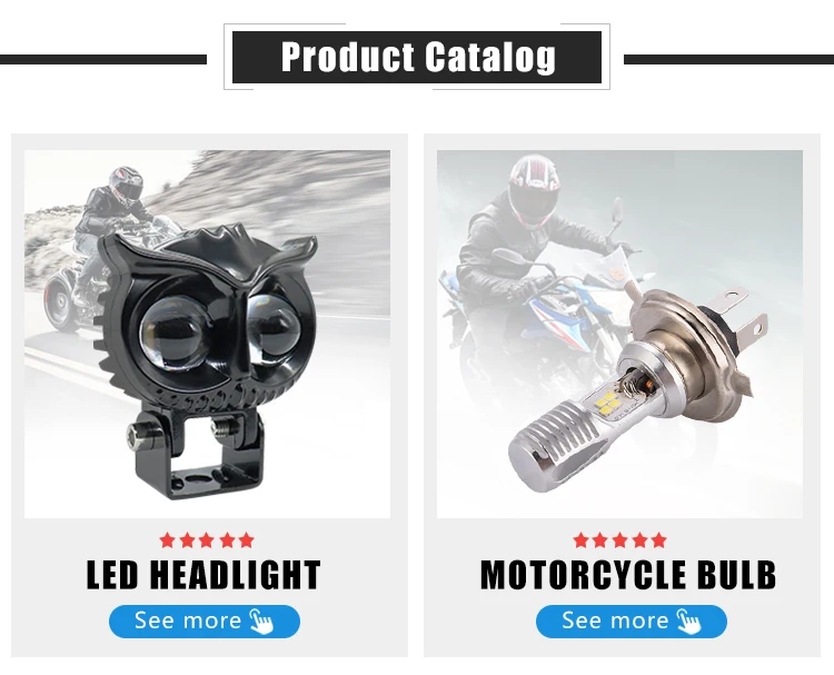 Small Motorcycle Lights Dual Motorcycle Headlight Auxiliary Lights For ...