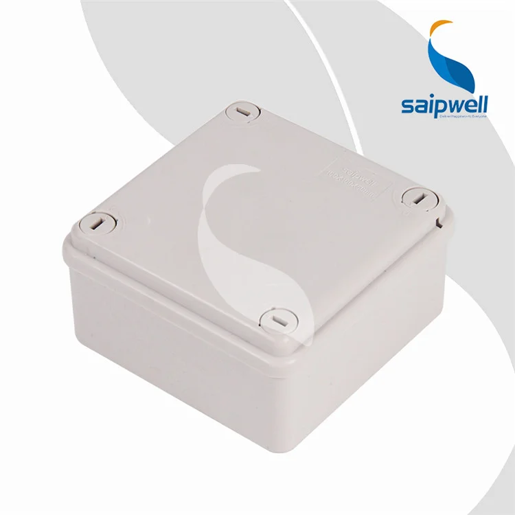 Small Junction Box Cs-ng-101050 100*100*50mm Light Grey Screw Type Abs ...