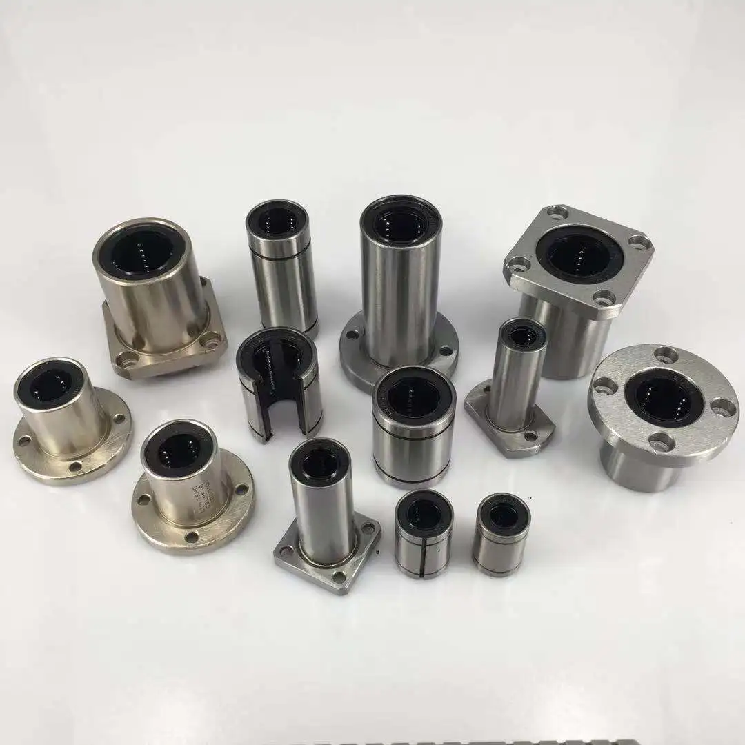 Low Price Linear Guide Rail Aluminum Alloy Material Round Shaft Support ...