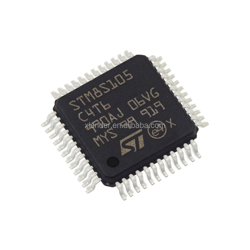 Stm8s105c4t6 Microcontrollers Ic Mcu 8bit 16kb Flash 48lqfp Integrated Circuits Ic Chip ...