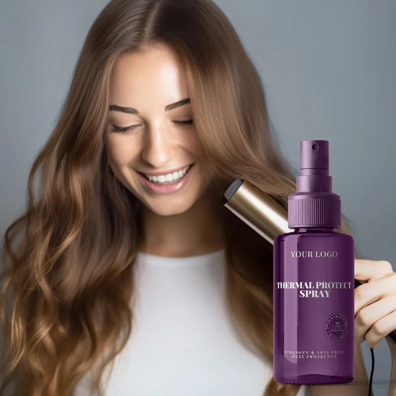 US approved Advanced hair heat protectant spray Quick Dry heat ...