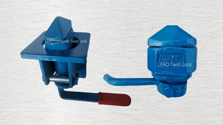 Shipping Container Lashing Semi Automatic Twist Lock Shipping Container ...