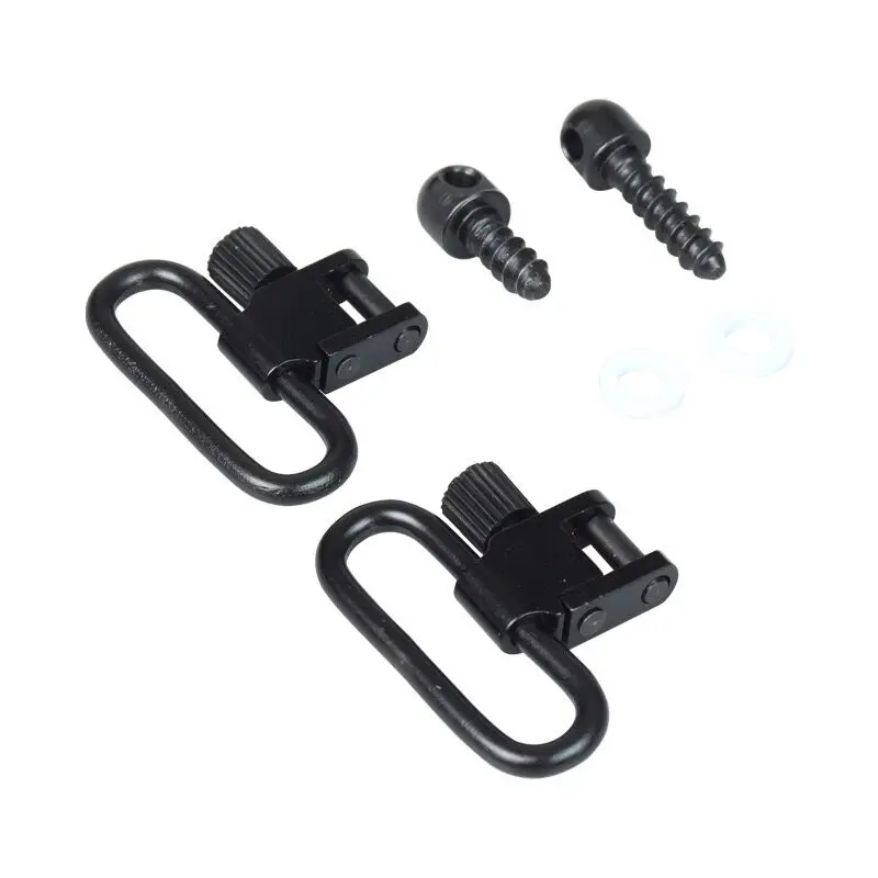 Bolt Action Wood Screw Type Swivel Set 1 Inch - Durable & Versatile