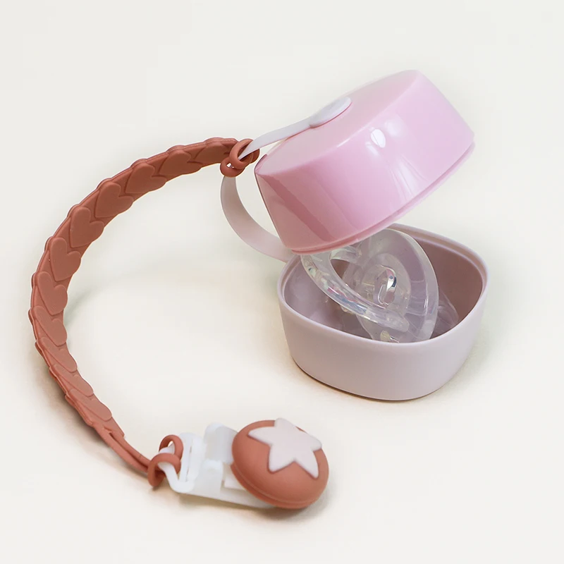 New Design High Quality Baby Pacifier Storage Box Plastic Container ...