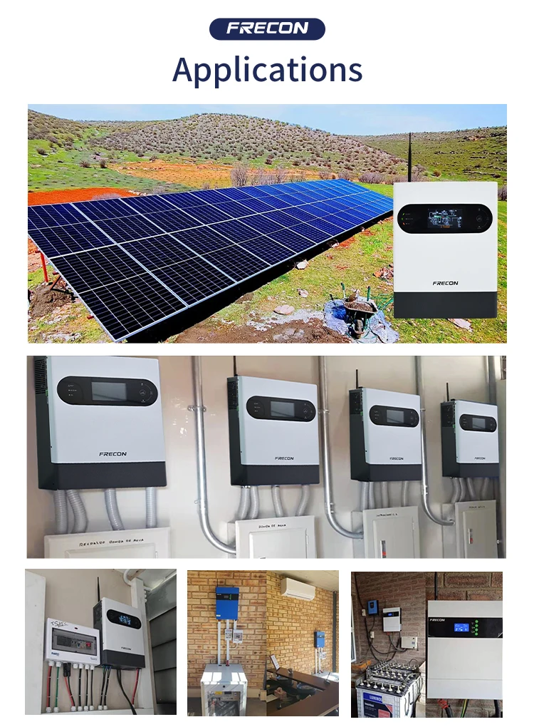 FRECON 4500W 24V Hybrid Inverter MPPT 230V Pure Sine Wave Solar ...