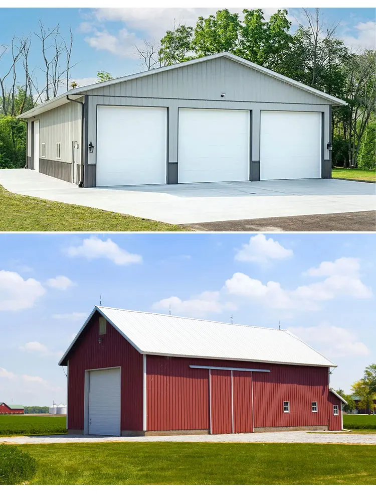 Heavy Duty Steel Structure Carport Car Garage Prefab Cheap Car Shed ...