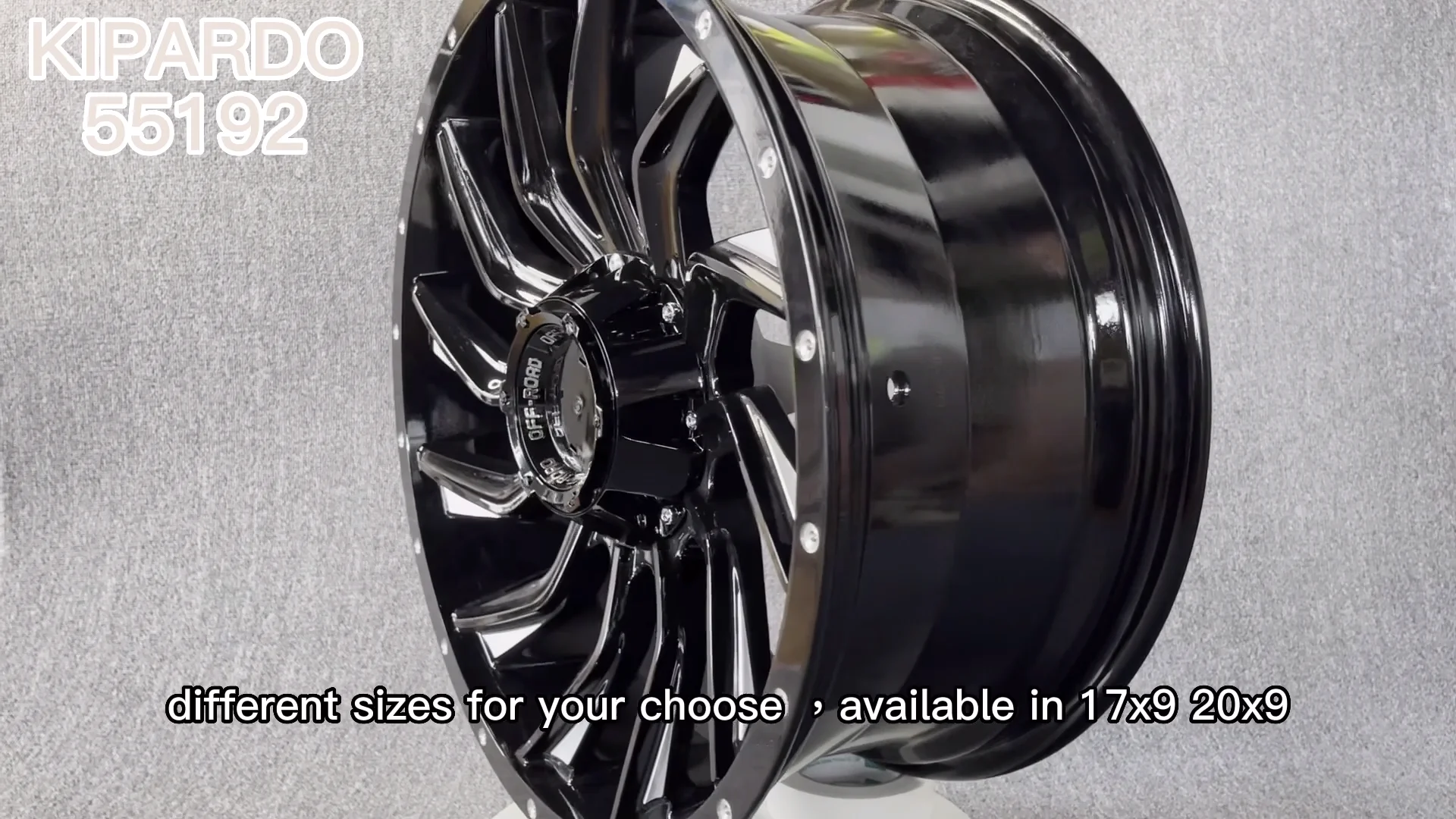 High Performance Black Red Rines Aro De Lujo 17 18 Inch Pulgadas 6x139 ...