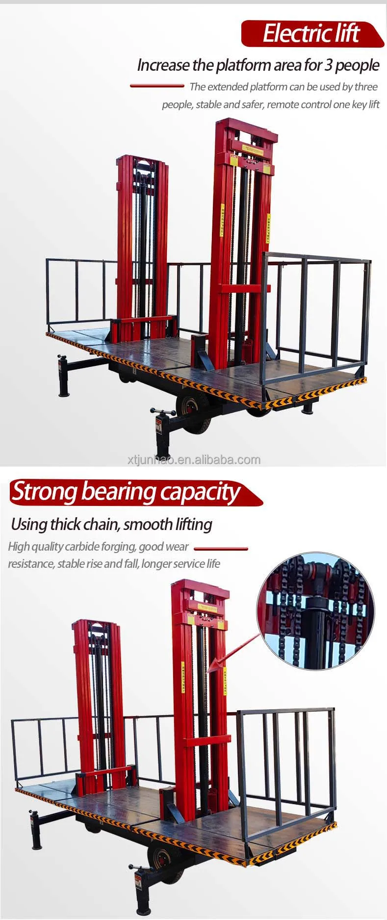 Mobile Lifting Platform Secondary Construction Brick Machine Hydraulic ...