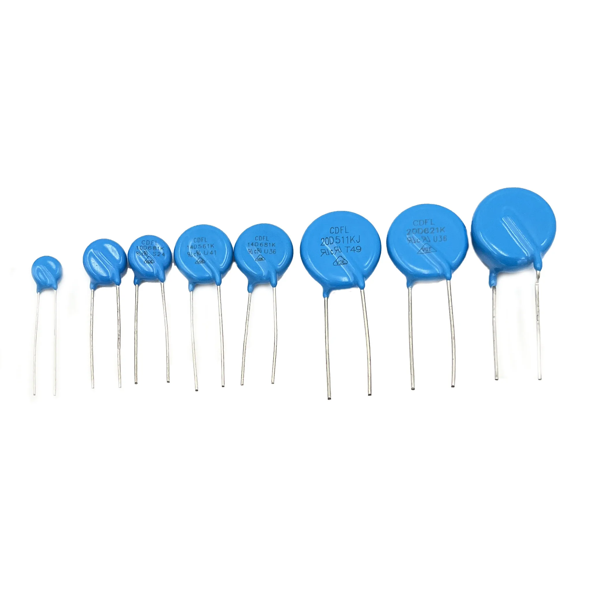 Metal Zinc Oxide Varistor Disk Mov Resistor Block Resistor Chips ...