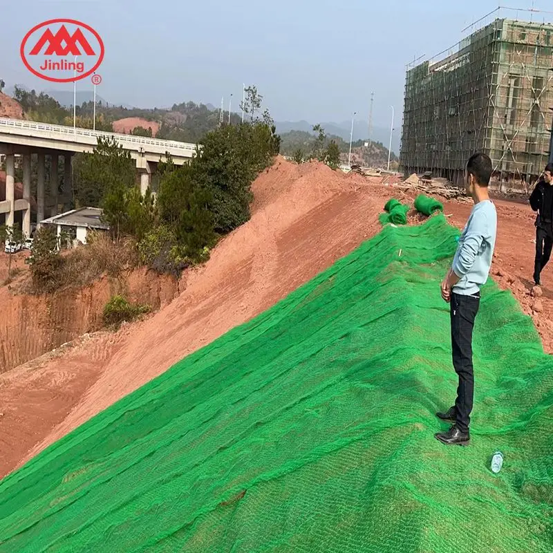 Soil Stabilizing Geonet 3D Tri-Dimension Plastic Geomat Used in Road ...