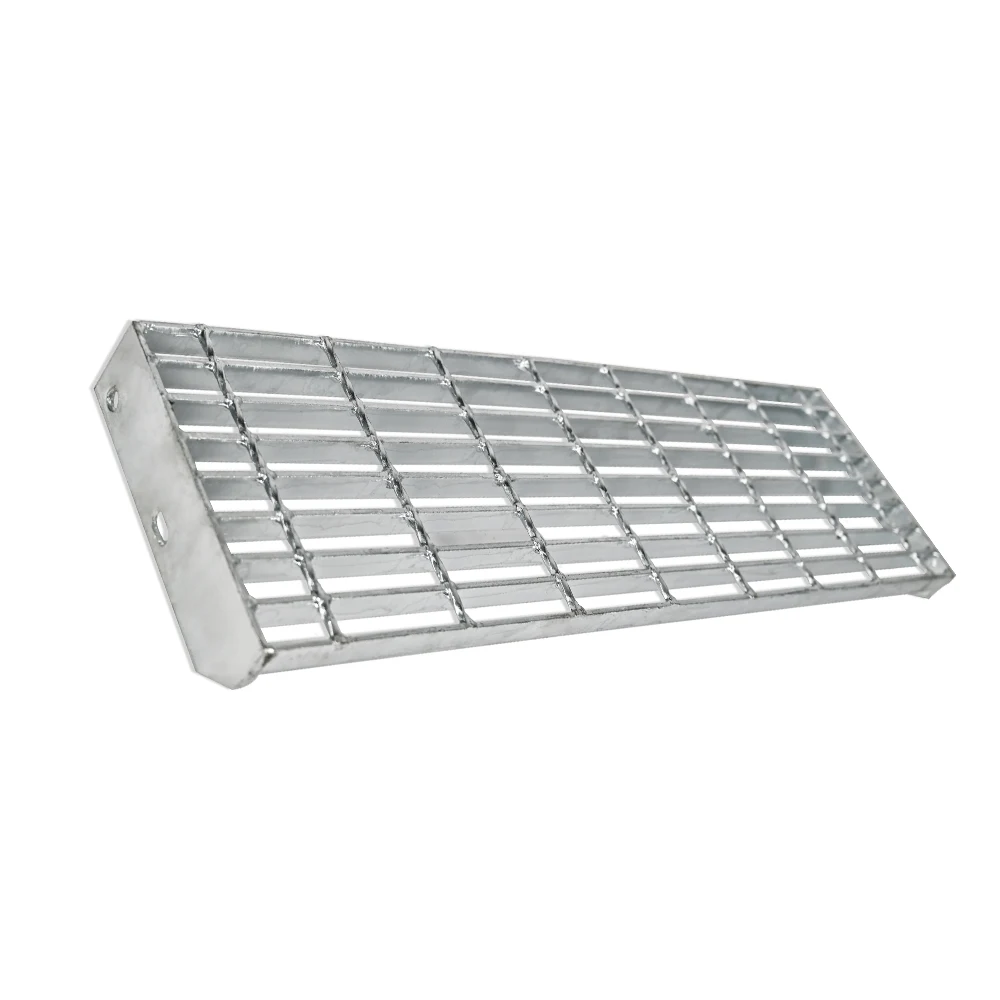 Galvanized Steel Grating Stair Treads Gi Platform Deck Steel Ramp ...