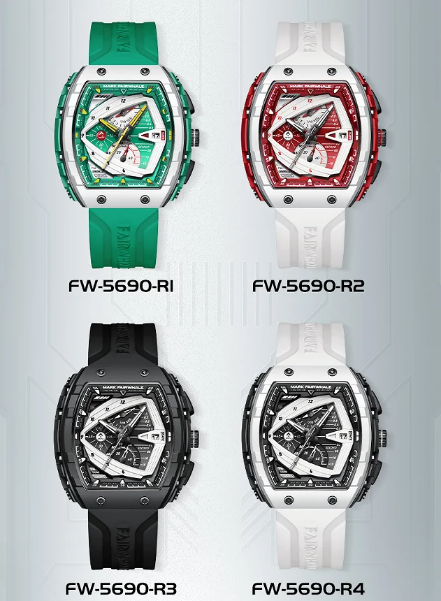 Fly Star Wheel Mens Quartz Movement Watch Luxury Chronograph Quartz ...