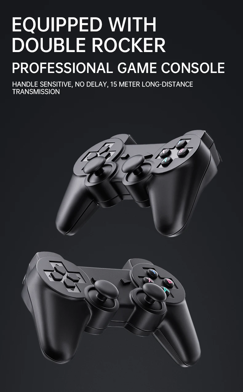 X9 Game Box - 4K HD Output Video Game Console with 60 Simulators