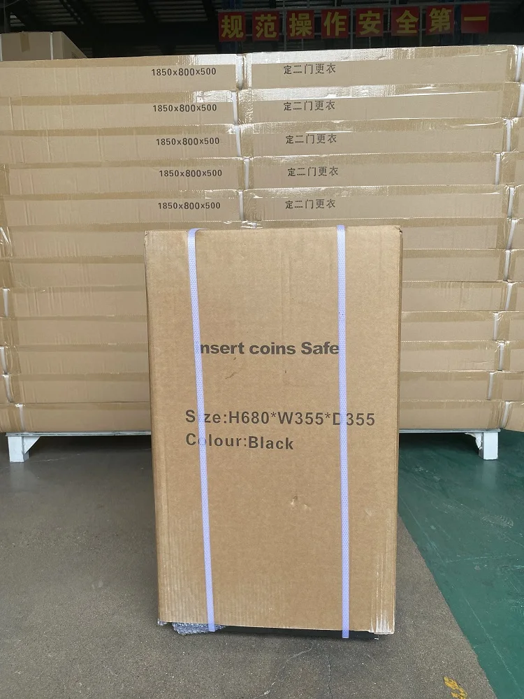 Large Heavy Duty Home Safe Deposit Box Fireproof Digital Home Security ...