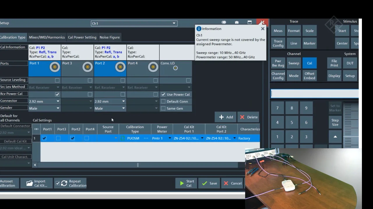 Vector Network Analyzer Power Probe Support Frequency 20 Ghz 2 Ports R ...
