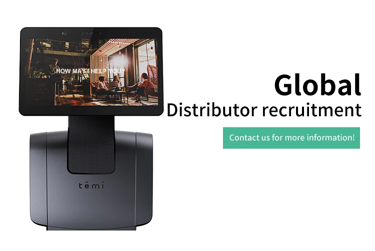 TEMI V3 Office Robot - Smart Guiding & Video Call Control