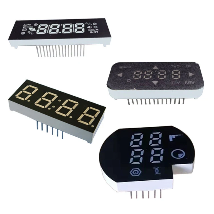 custom LED segment Displays high brightness home appliance industry LED ...