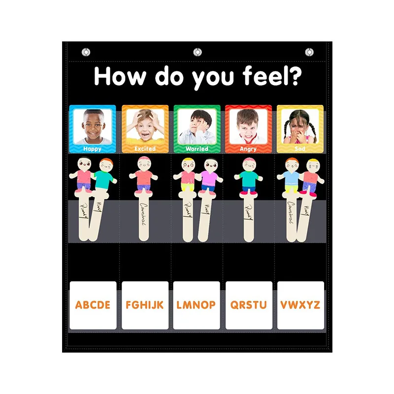 Social Emotional Learning Pocket Chart Emotions and Feelings Pocket ...