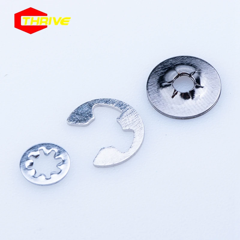 Stainless Steel Spring Washer E-style Circlip Retaining Ring Internal ...