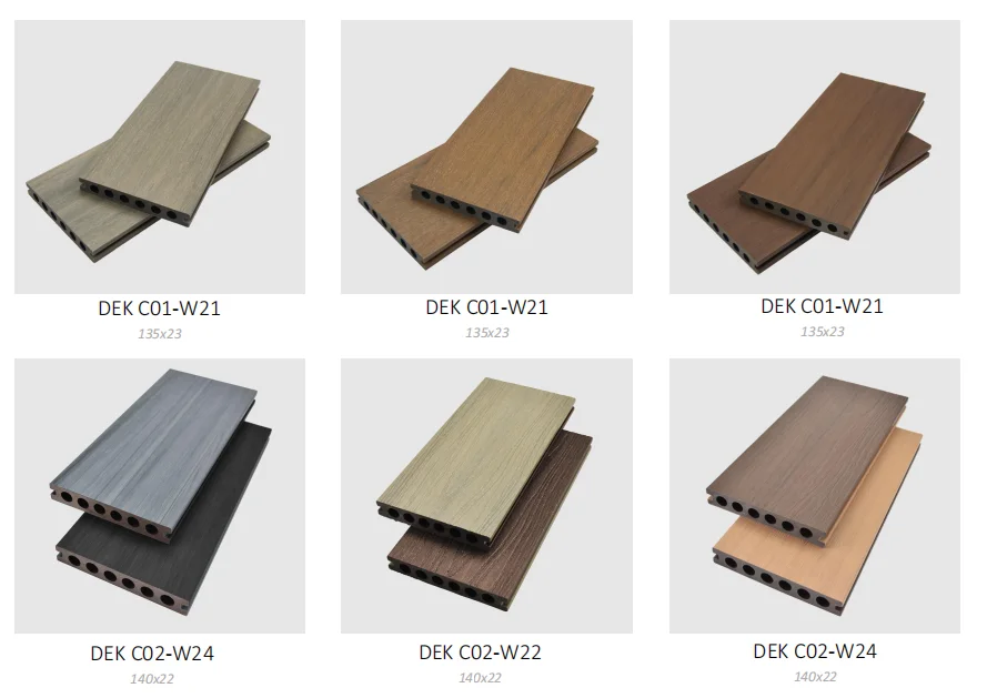 Wpc/bpc Veranda Walnut Color Wpc Terrace Outdoor Floor Capped Wood ...