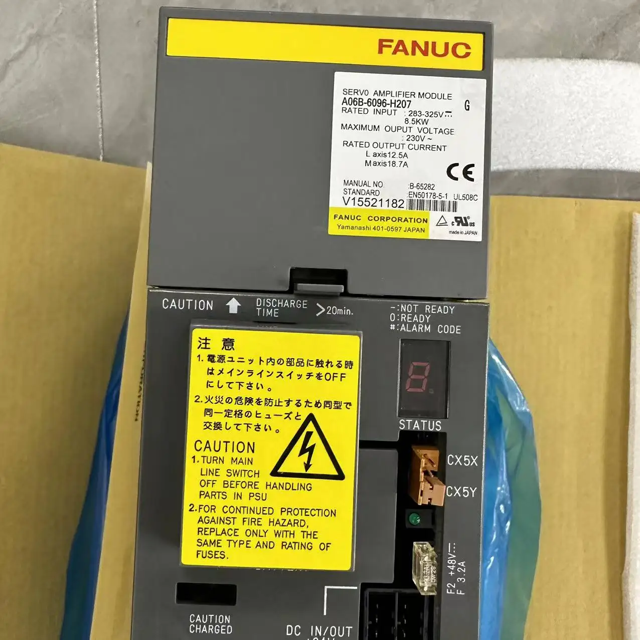 Fanuc Original Plc Servo Amplifier Module A06b-6096-h207 - Buy Servo Amplifier Module A06b-6096 ...