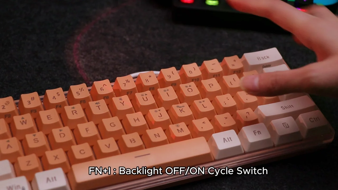 Custom Computer Keyboards Rgb Backlight Laptop 60% Mini Gaming Keyboard ...