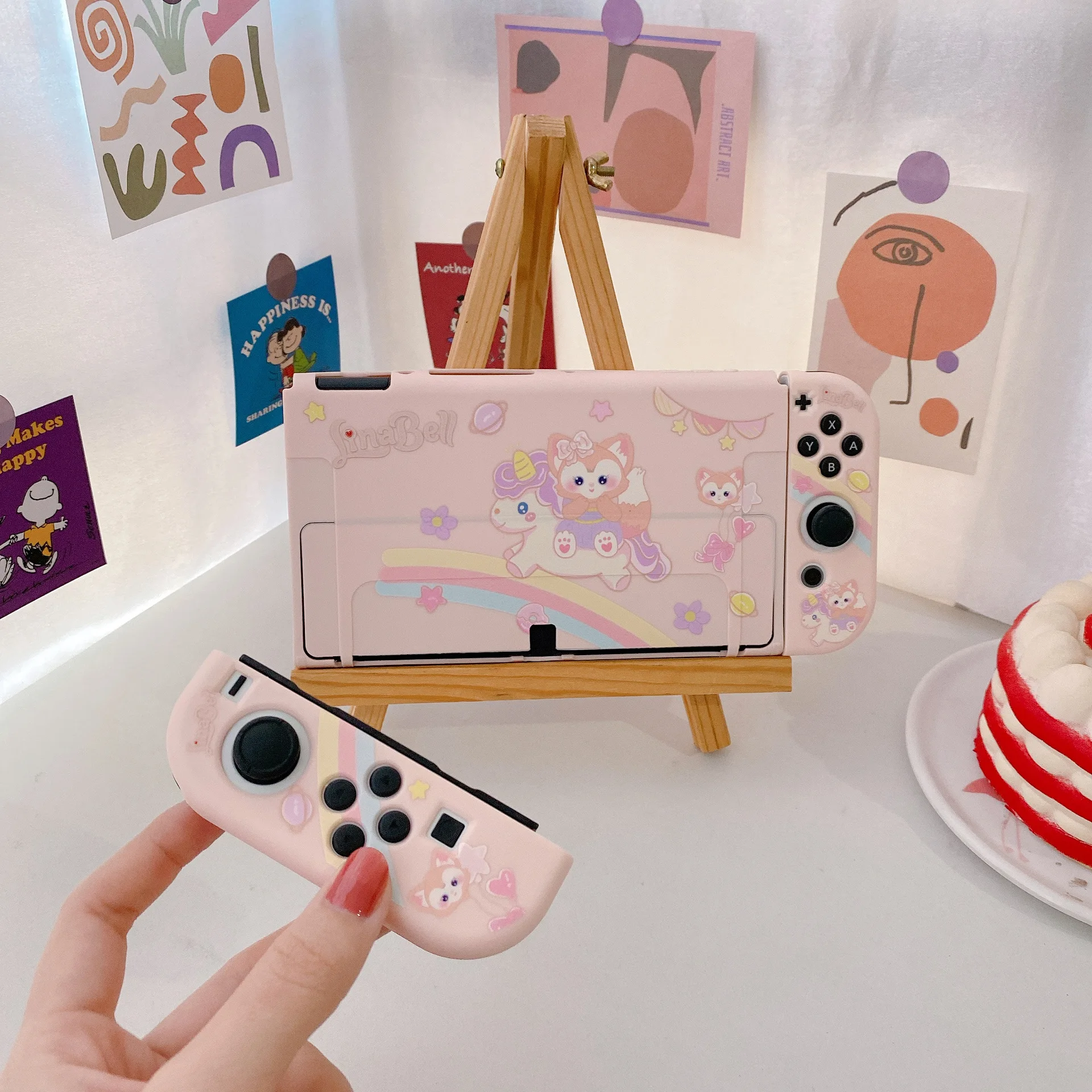 2024 nin-tendo Switch oled console case nin-tendo ns shell colorful ...