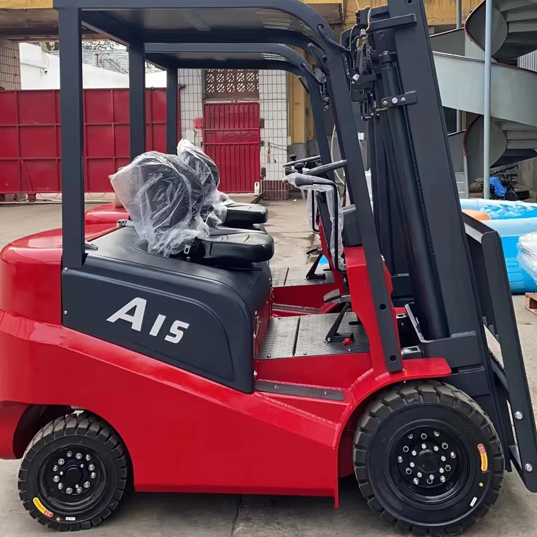 Electric Container Lifting Forklift Price Four Wheels Electric Forklift ...