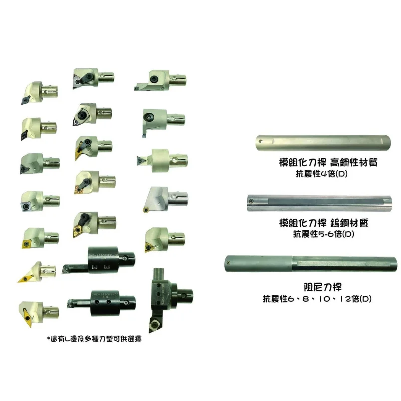 Taiwan Brand Milling And Turning Tools Modular Damping Anti-seismic ...