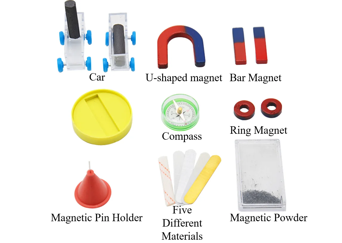 Physics Experiment Elementary School Science Magnet Set Physical ...