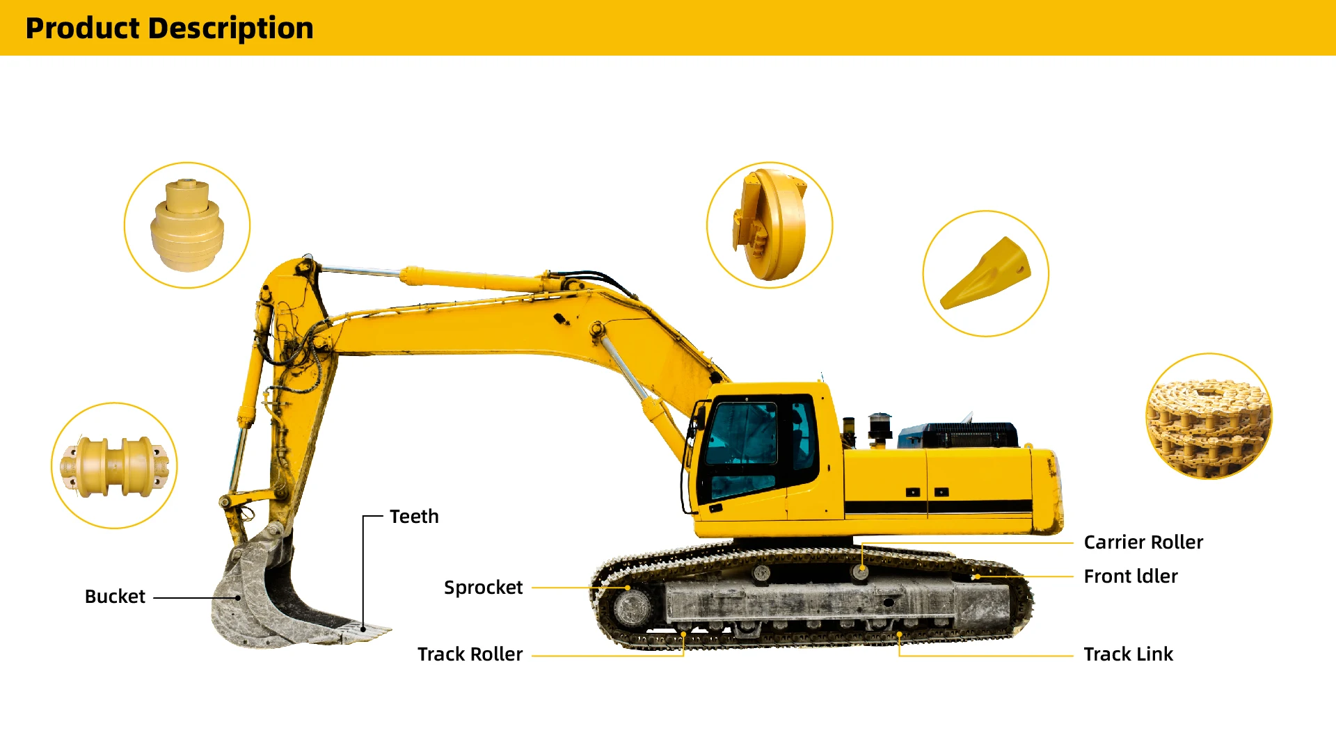 For Hitachi Excavator Track Adjuster Ex120 Ex200 Ex220 Ex230 Ex270 ...