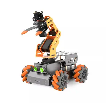Hiwonder-brazo De Robot Masterpi Ai Vision Con Ruedas De Mecanum,Coche ...