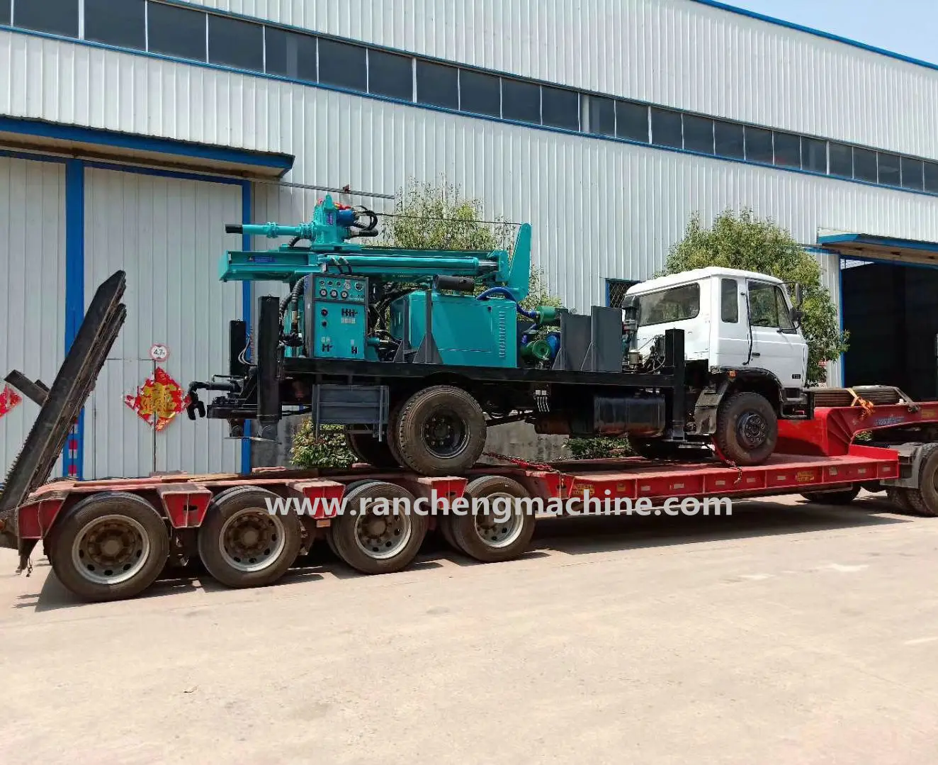 Truck Mounted Water Well Drilling Rig - 350m Depth