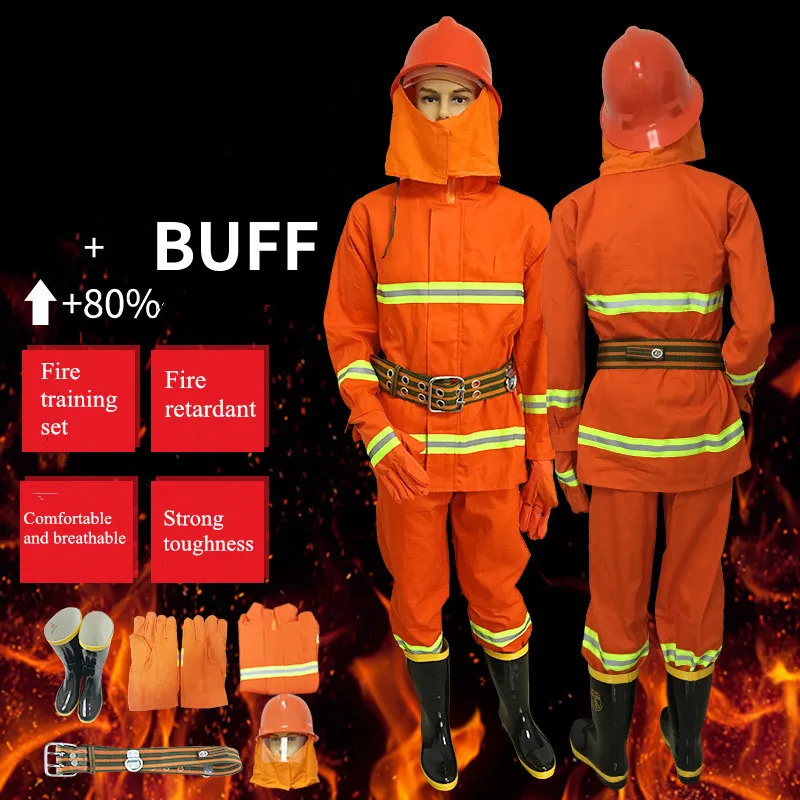 DABAIXIONG Neoprene Rubber Firefighter Boots - Safety Shoes