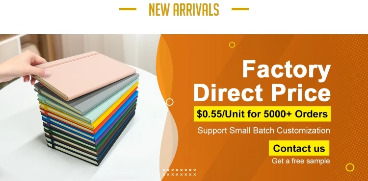 Small Batch Customized Logo A4 Pu Leather Padfolio in Stock Easy Clean ...
