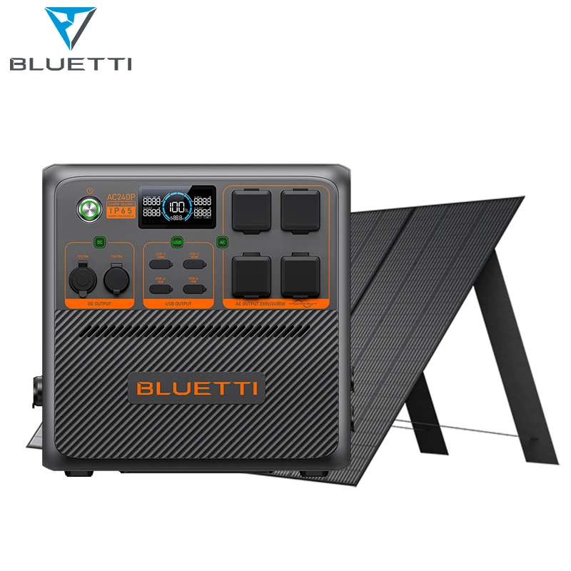 Bluetti Rechargeable Home Portable Solar Inverter Generator Energy ...