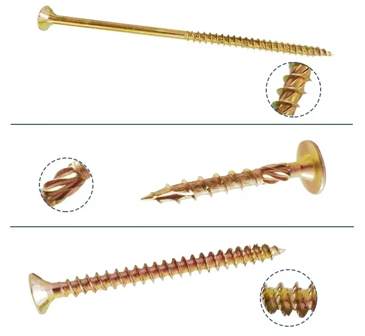 Custom Torx Drive Wood Timber Screw Wafer Head Wood Screw for Decking ...