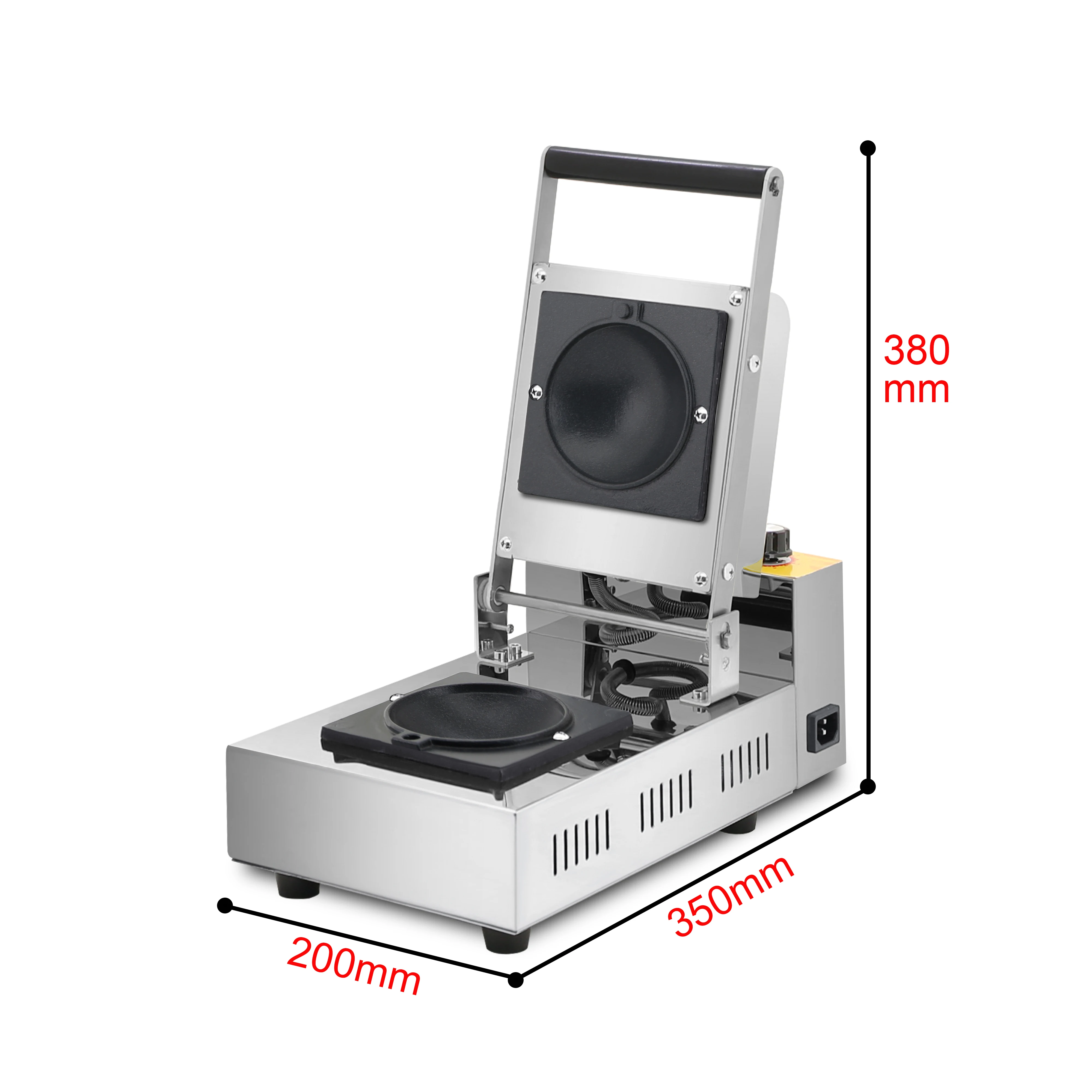 Hot Selling 110/220v Grill Gelato Panini Press Machine Commercial Ufo ...