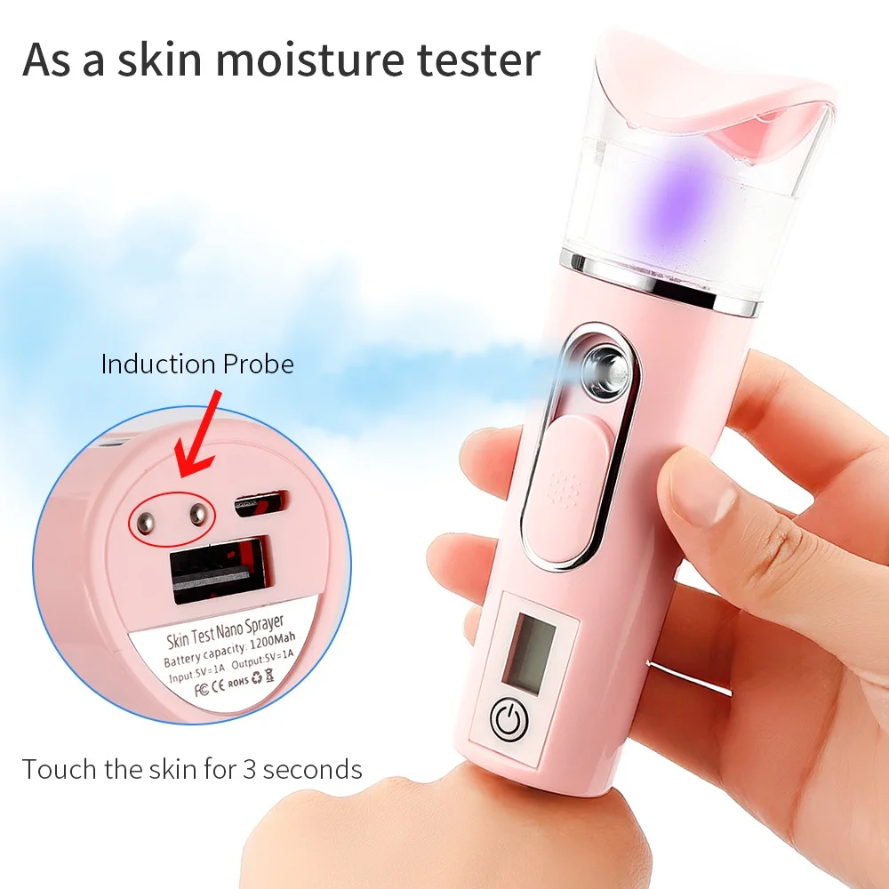 Facial Moisturizing Measure Skin Beauty Instrument USB Charging ...
