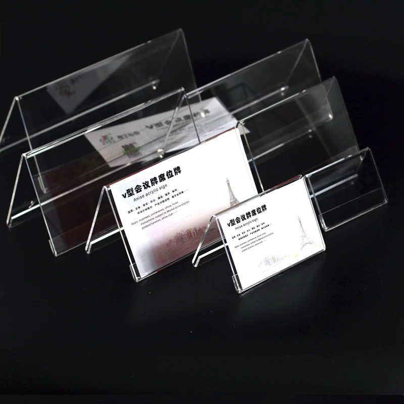 V Shape Cheap Table Menu S Cheap Table Menu Stand With Advertising Page ...