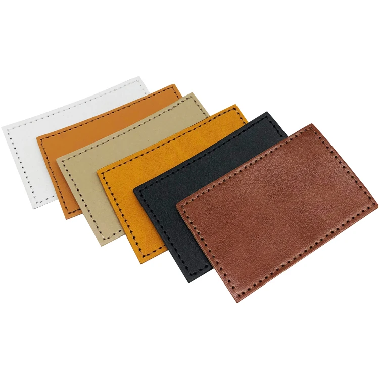 Custom Leather Patches - Iron-On, Eco-Friendly, and Durable